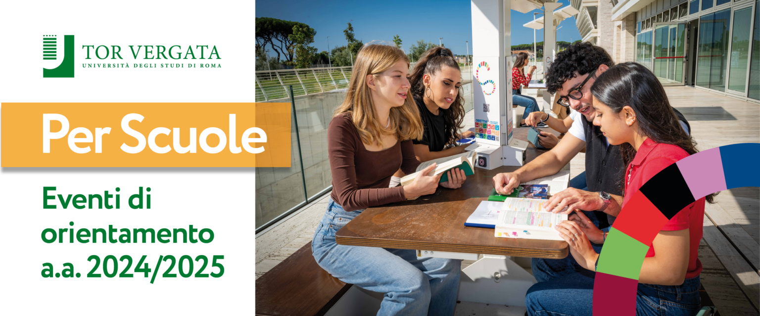 Eventi di Orientamento 24-25 - Orientamento Università Tor Vergata